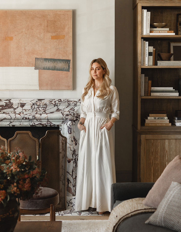Nightstand Tour | Amber Lewis of Amber Interiors | Lunya Blog